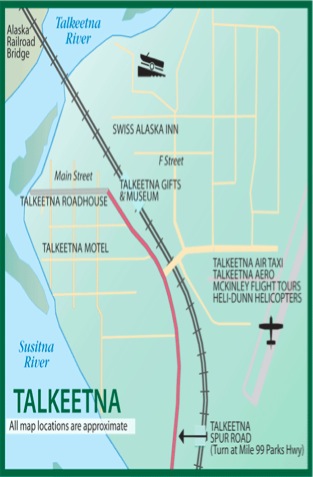 Maps Of Towns Near Denali National Park